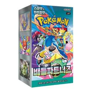 POKEMON Card Kr Scarlet & Violet Expansion Pack Battle Partners Box - Multi-color