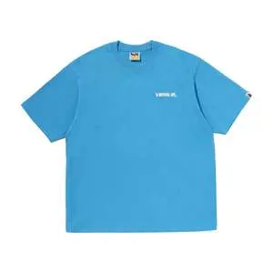 A BATHING APE Shark Seijin Logo T-shirt - Blue