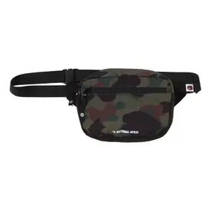 A BATHING APE 1st Camo Packable Waist Bag