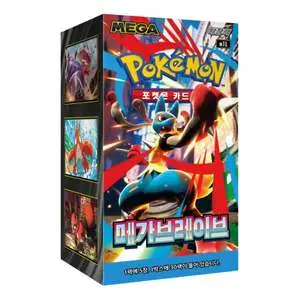 POKEMON Card Kr Mega Expansion Pack Mega Brave Box - Multi-color