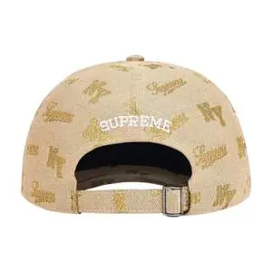 Supreme Ss26 Monogram 6-panel Cap