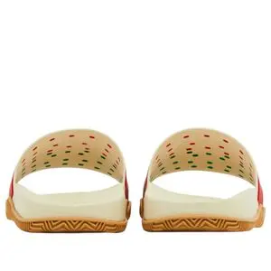 Gucci Slides - Beige/orange/green