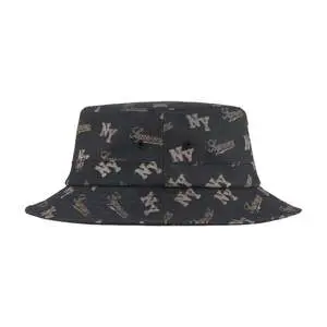 Supreme Monogram Crusher Hat - Black