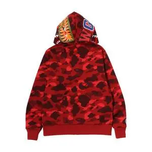 A BATHING APE Color Camo Reversible Shark Full Zip Hoodie