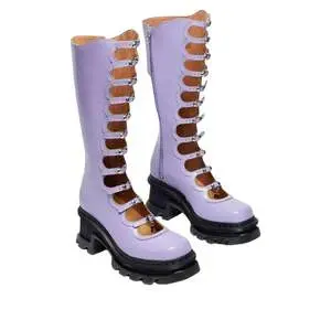 Dr. Martens X Marc Jacobs Knee-high Boots - Bright Lavender
