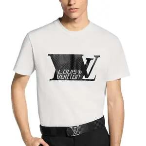 LOUIS VUITTON Ss26 Printed Signature T-shirts