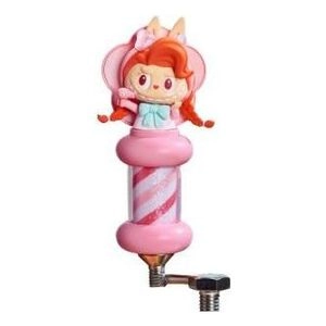 POP MART The Monsters Labubu Hair Salon Series Glowing Fridge Magnet 'mokoko's Style - Multi-color