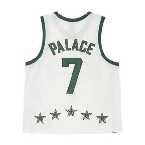 PALACE Lightning Basketball Jersey - White/green
