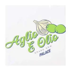PALACE Aglio E Olio Ringer T-shirt - White