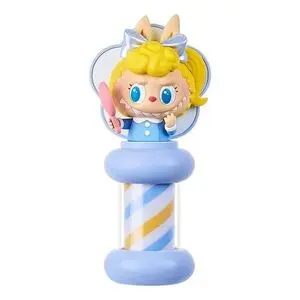 POP MART The Monsters Labubu Hair Salon Series Glowing Fridge Magnet High Ponytail - Multi-color