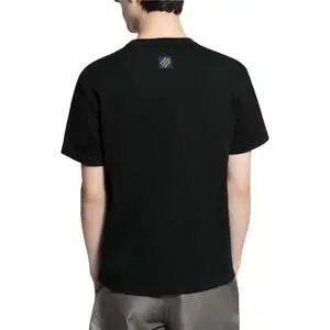 LOUIS VUITTON Short-sleeved Intarsia Crewneck T-shirt 'intarsia Mushroom