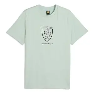 PUMA X Scuderia Ferrari Graphic T-shirt - Creme De Mint
