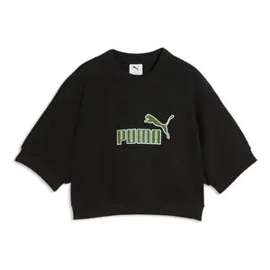 PUMA Relaxed Fit Sweatshirt - Puma Black