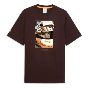 PUMA X Mclaren Mastercard F1 Team Piastri Driver T-shirt - Chocolate Fondue