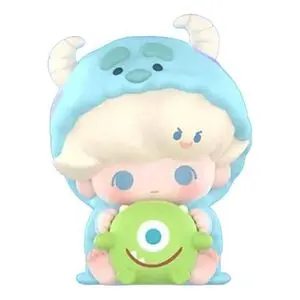 POP MART Pop Bean Dimoo World X Pixar Series Dimoo As Sulley Collectible Figure - Multi-color