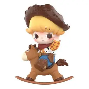 POP MART Dimoo World X Pixar Series Figure: Dimoo As Woody - Multi-color