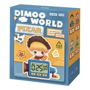POP MART Dimoo World X Pixar Series Timer Fridge Magnet Sealed Case - Multi-color