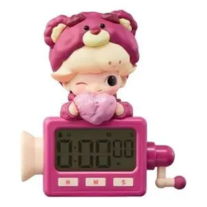 POP MART Dimoo World X Pixar Series Timer Fridge Magnet Lotso - Multi-color