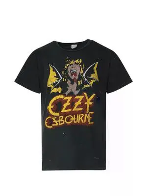MadeWorn Ozzy Osbourne Bat Wings '90s T-shirt - Black