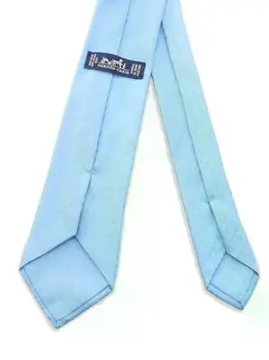 Hermès Silk Jacquard H Pattern Tie