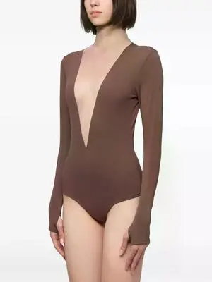 ATU BODY COUTURE Long Sleeve Top With Tulle Insert
