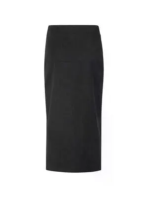 Federica Tosi Pencil Midi Skirt With Front Slit