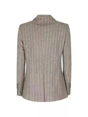 Seventy Pinstripe Double-breasted Blazer