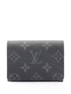 LOUIS VUITTON Monogram Eclipse Card Case