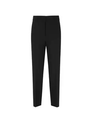 Seventy Pressed-crease Belt-loop Trousers - Black