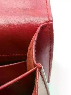 Saint Laurent 2010s Medium Sunset Shoulder Bag - Red