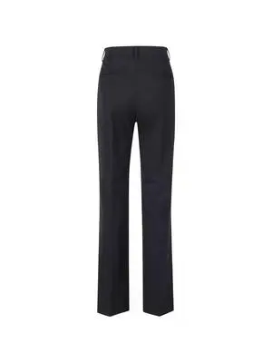 Seventy Pressed-crease Straight-leg Trousers - Blue