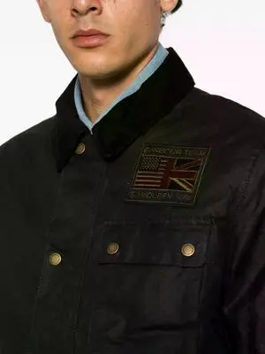 BARBOUR INTERNATIONAL Barbour Steve Mcqueen Logo-patch Padded Jacket