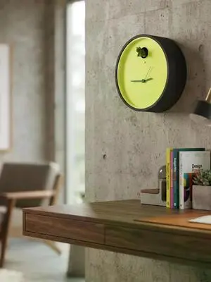 DOMENICONI Round Cuckoo Wall Clock