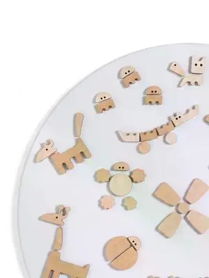 DOMENICONI Tic Animal-detail Magnetic Wall Clock