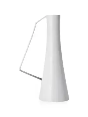 DOMENICONI Geometric Side-handle Vase - White