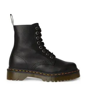 Dr. Martens Pascal Pisa Strapped Leather Boots - Black