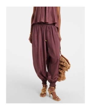 Zimmermann Aster Silk Habotai Balloon Pants