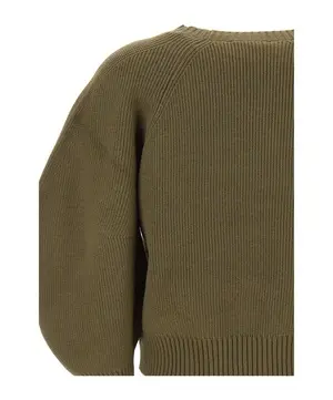 KAOS Ribbed Balloon-sleeve Sweater