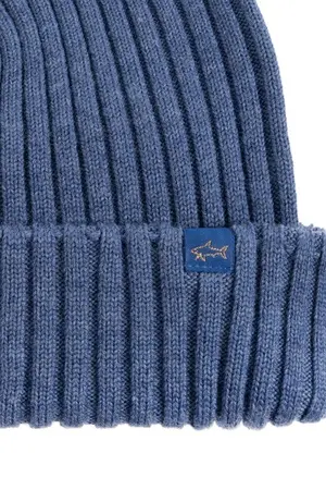 Paul & Shark Ribbed Knit Hat