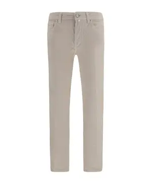 Jacob Cohen Slim Corduroy Pants - Beige