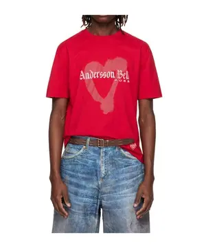 Andersson Bell Heart-shaped T-shirt - Red