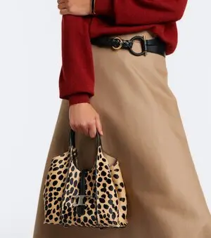 TOD'S Small Calf Hair Top-handle Bag