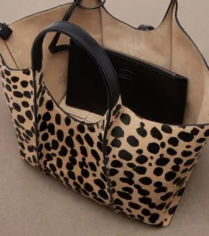 TOD'S Small Calf Hair Top-handle Bag