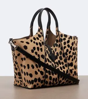 TOD'S Small Calf Hair Top-handle Bag