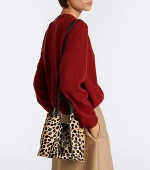 TOD'S Small Calf Hair Top-handle Bag