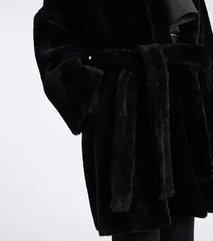 Nour Hammour Raquel Shearling Coat