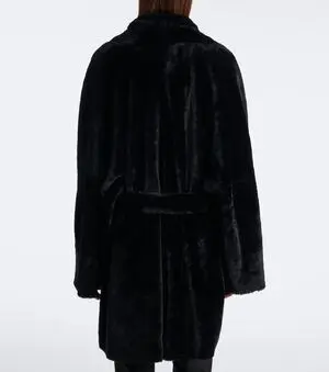 Nour Hammour Raquel Shearling Coat
