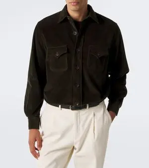 Rubinacci Cotton Corduroy Overshirt
