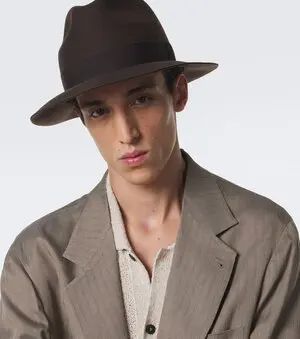 Giorgio Armani Virgin Wool Felt Fedora