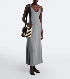 ERES Voyageur Mini Raffia Top-handle Bag